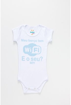 Kit Body / Wi-fi Branco - Calça
